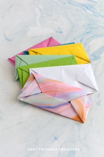 DIY Paper Envelope | Easy Foldable Creations
