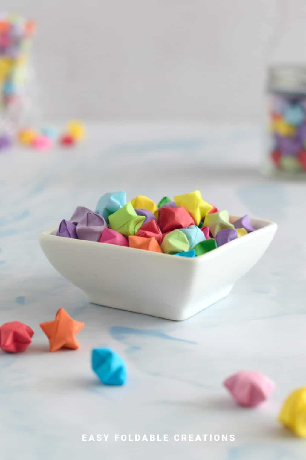 Origami Lucky Stars | Easy Foldable Creations