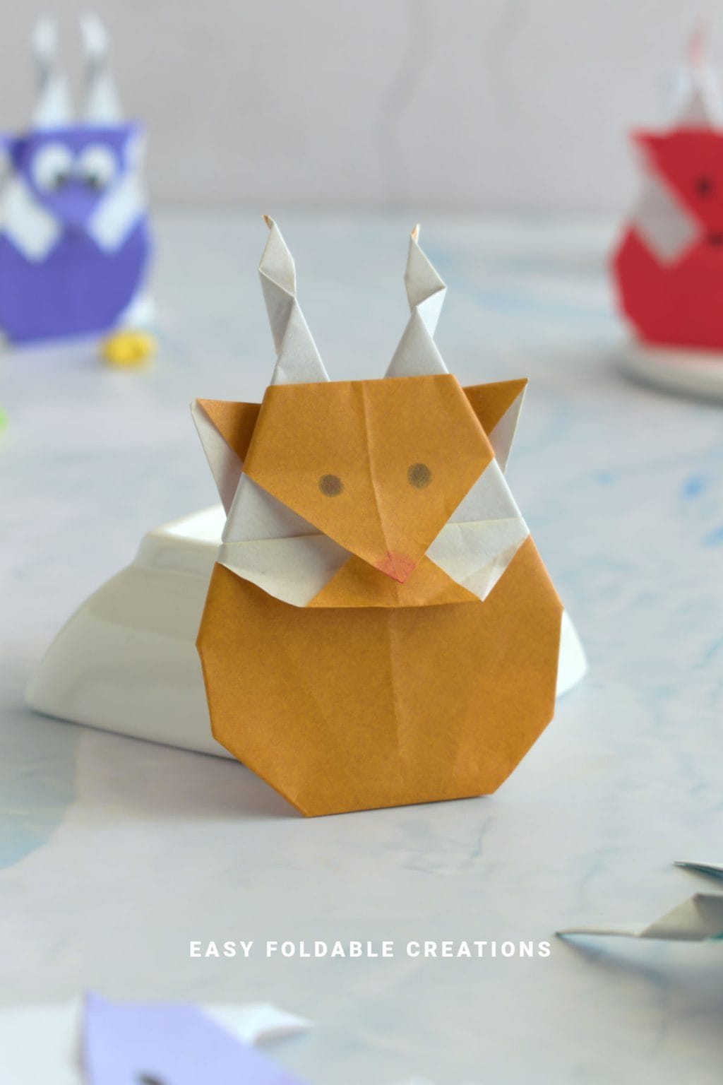 Origami Reindeer | Easy Foldable Creations