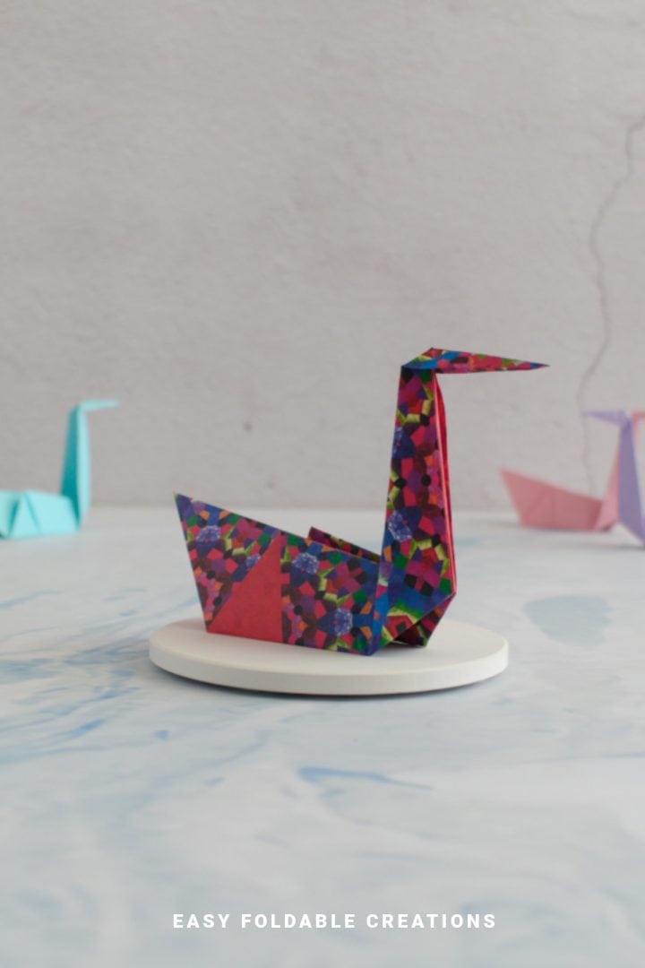 Origami Swan | Easy Foldable Creations