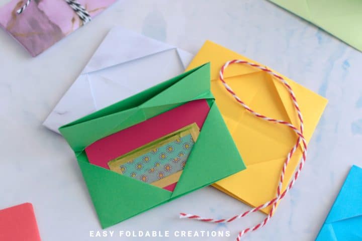 Paper Card Holder | Easy Foldable Creations