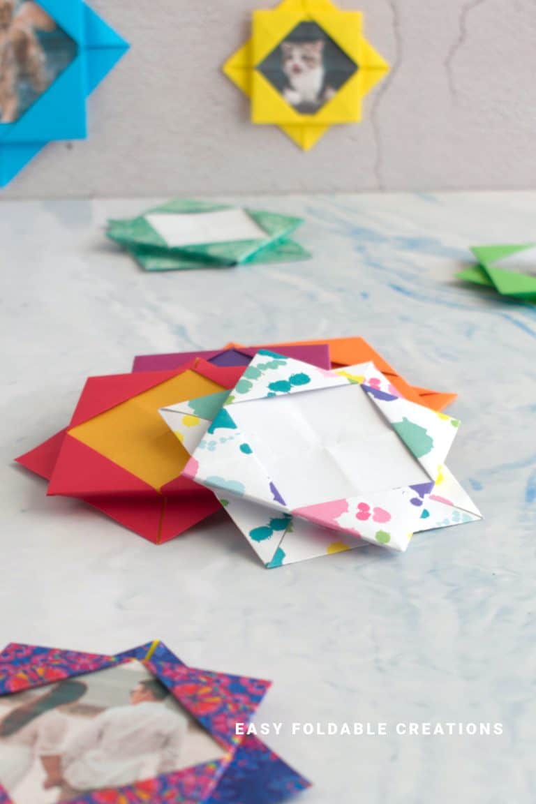 Paper Photo Frame | Easy Foldable Creations