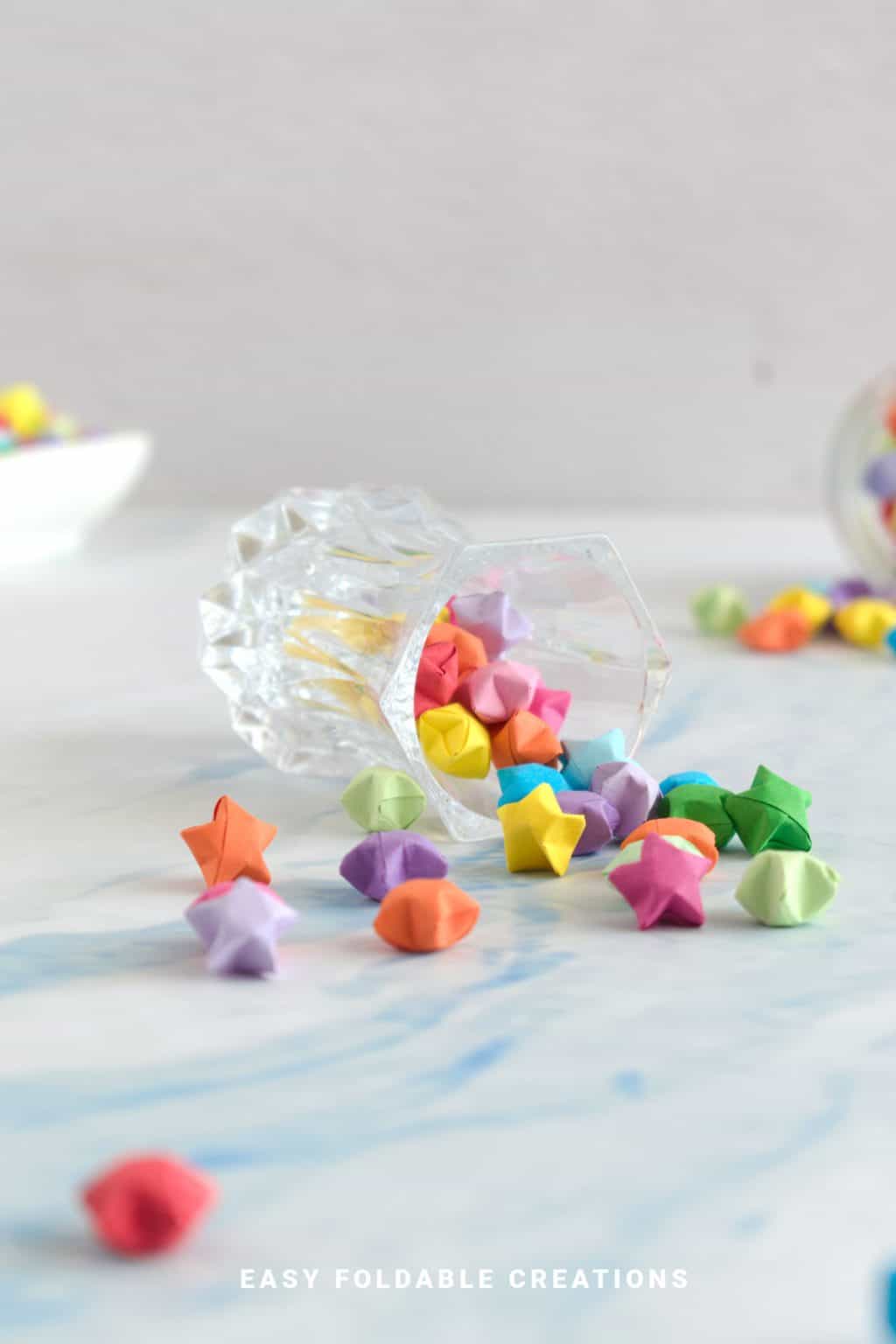 How To Make Easy Origami Stars | Easy Foldable Creations