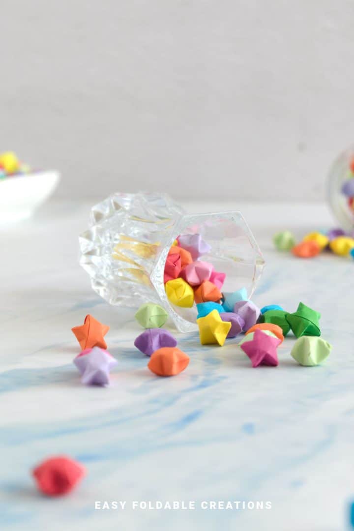 How To Make Easy Origami Stars | Easy Foldable Creations