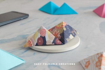 Origami Phone Stand | Easy Foldable Creations