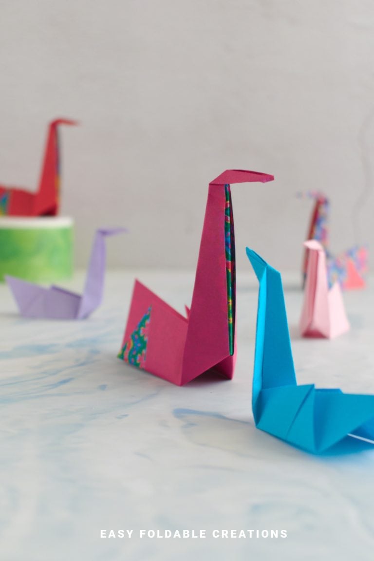 Origami Swan | Easy Foldable Creations