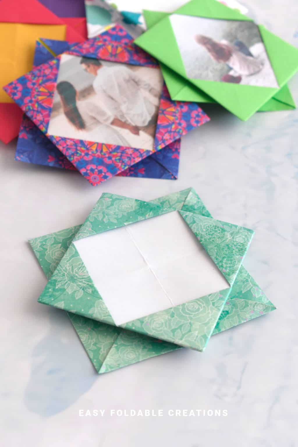 Paper Photo Frame | Easy Foldable Creations