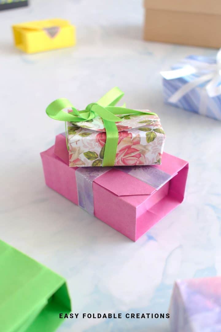 Easy Origami Boxes | Easy Foldable Creations