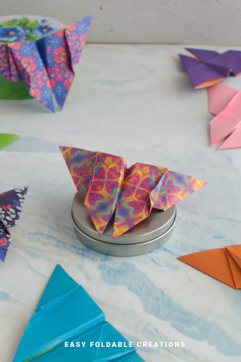 Butterfly Origami | Easy Foldable Creations