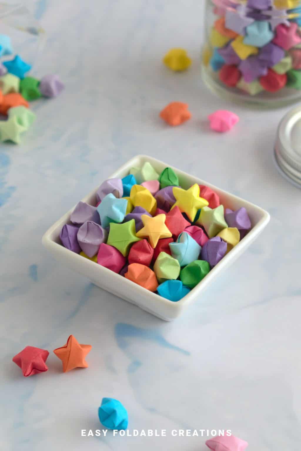 Origami Lucky Stars | Easy Foldable Creations