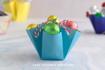 Origami Basket | Easy Foldable Creations