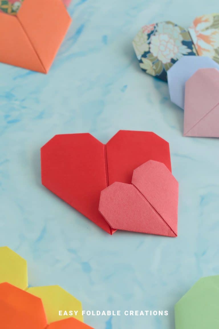 Origami Hearts | Easy Foldable Creations