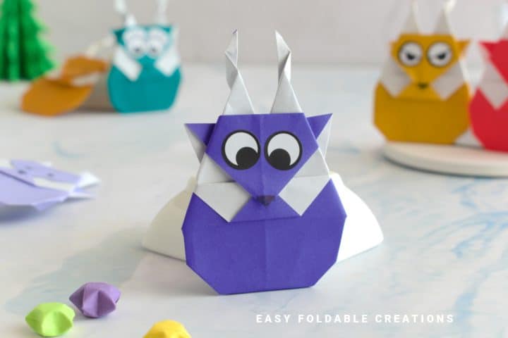 Origami Reindeer | Easy Foldable Creations