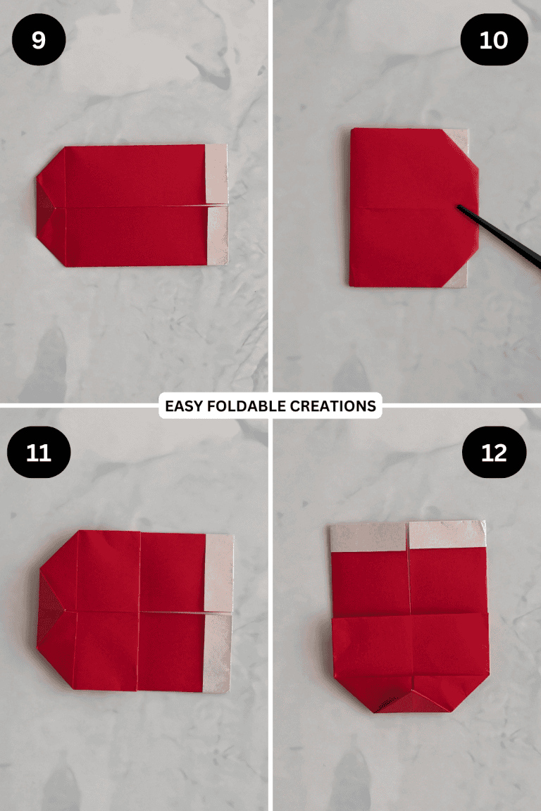 Origami Stocking | Easy Foldable Creations