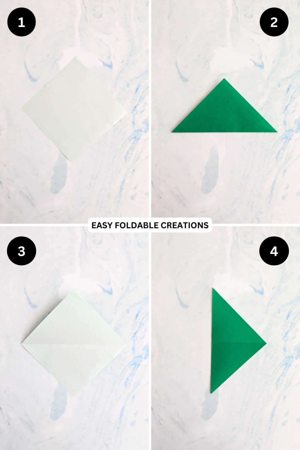 Cute Origami Santa | Easy Foldable Creations