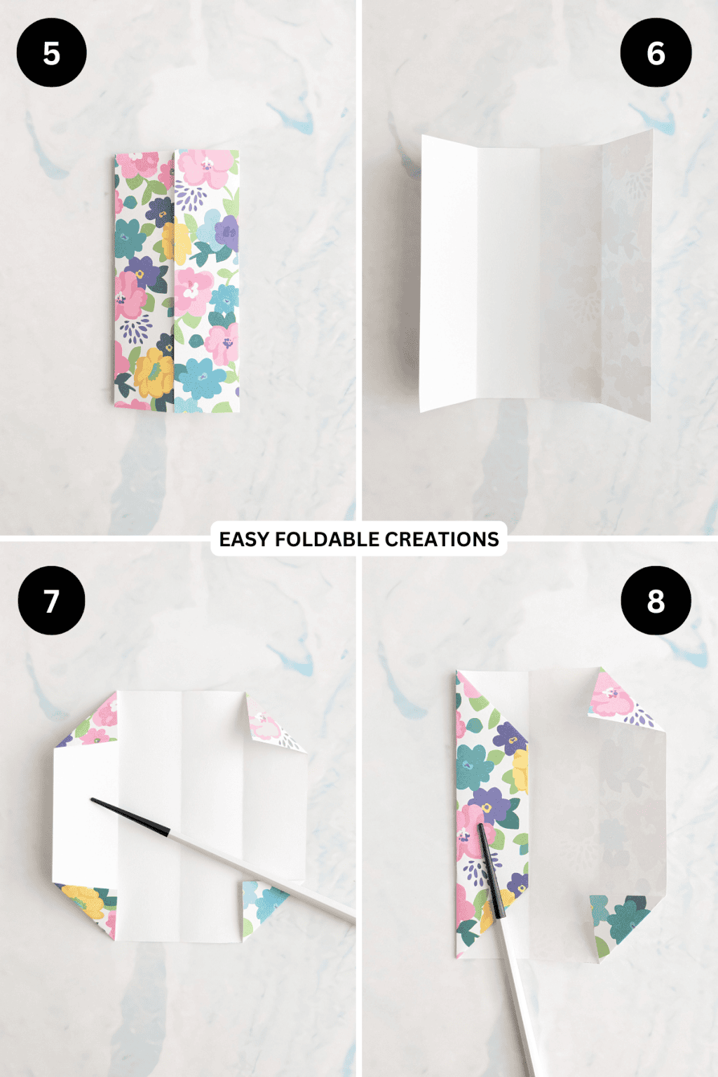 Paper Card Holder | Easy Foldable Creations