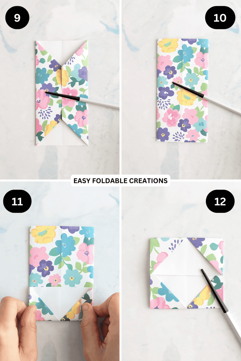 Paper Card Holder | Easy Foldable Creations