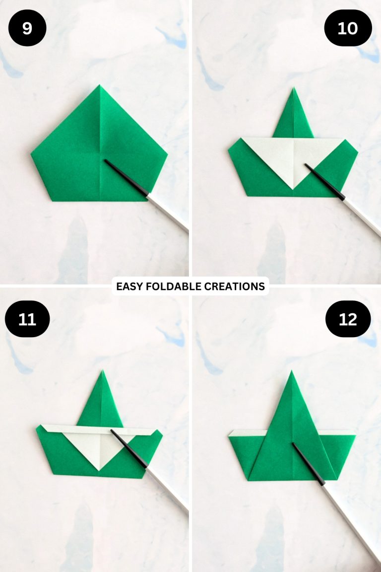 Cute Origami Santa | Easy Foldable Creations