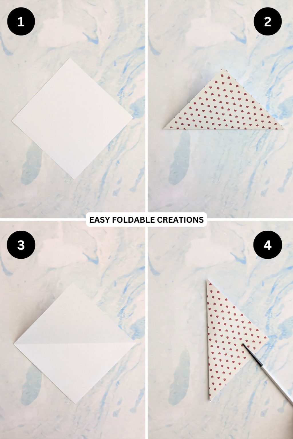 Square Origami Box (With Interlocking Lid) | Easy Foldable Creations