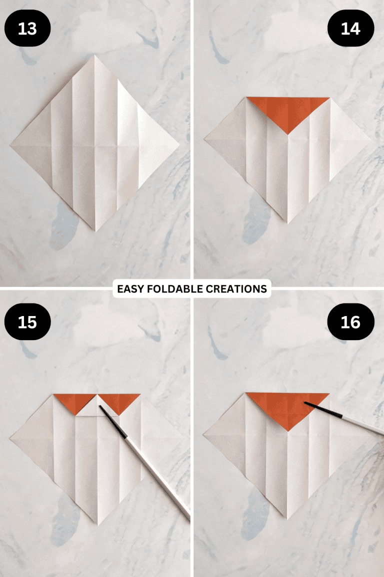 Paper Santa | Easy Foldable Creations