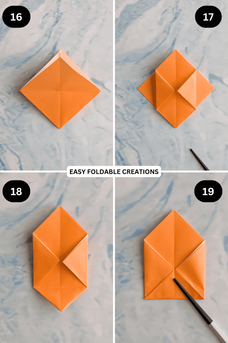 Origami Box With Lid | Easy Foldable Creations