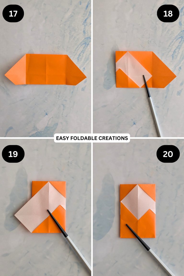 Easy Origami Santa | Easy Foldable Creations