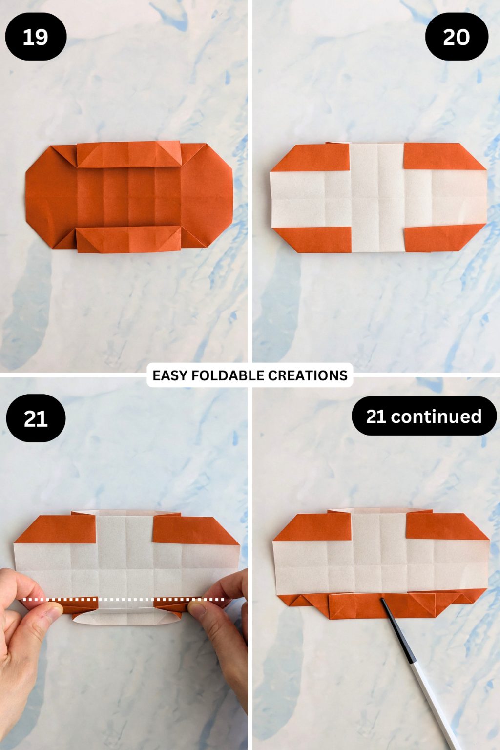 Rectangle Origami Box | Easy Foldable Creations