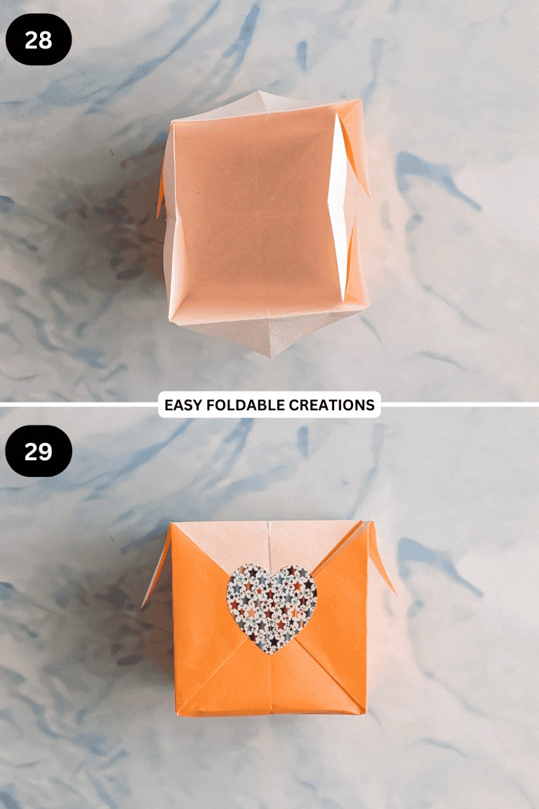 Origami Box With Lid | Easy Foldable Creations