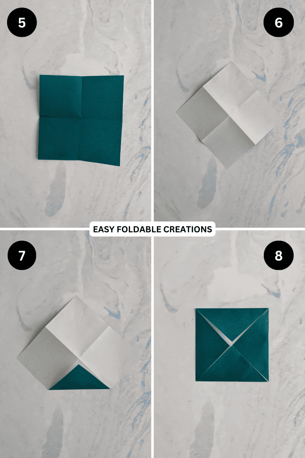 Origami Box With Lid | Easy Foldable Creations