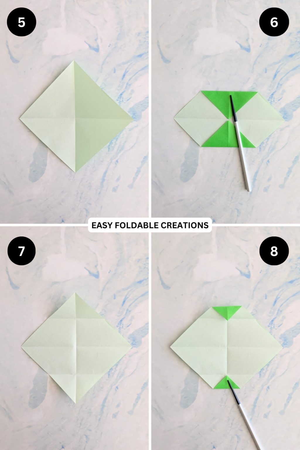 Rectangle Origami Box With Lid | Easy Foldable Creations