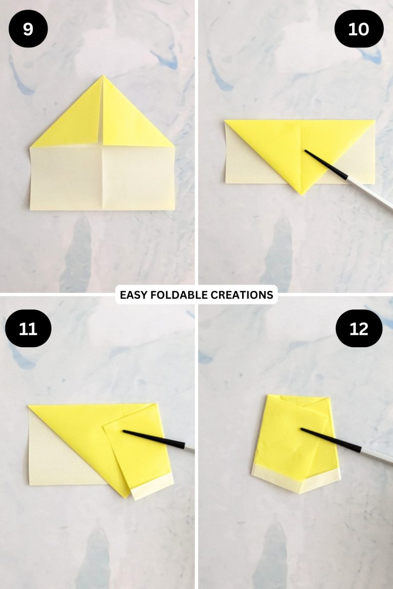 2D Origami Bell | Easy Foldable Creations