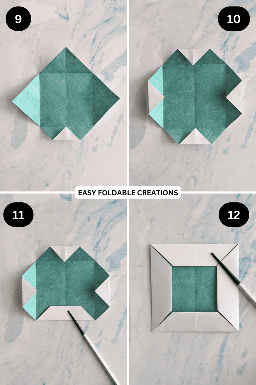 Paper Photo Frame | Easy Foldable Creations