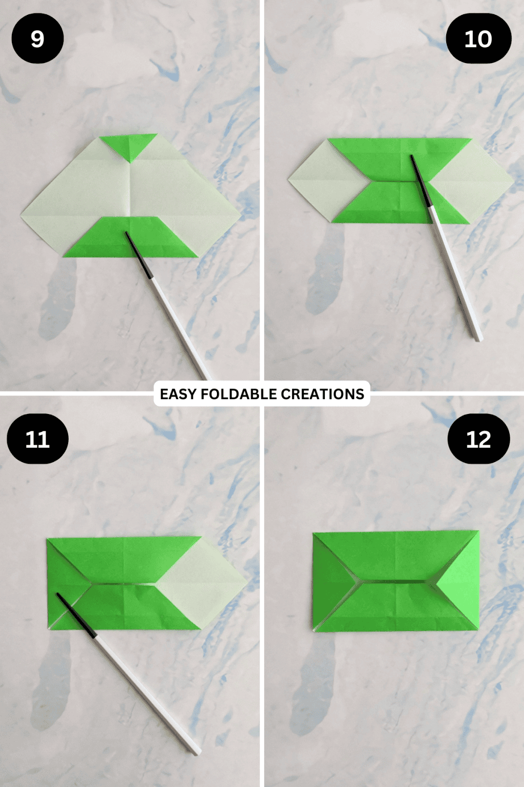 Rectangle Origami Box With Lid | Easy Foldable Creations