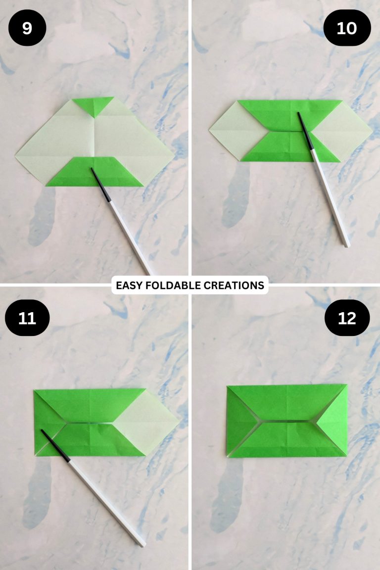 Rectangle Origami Box With Lid | Easy Foldable Creations