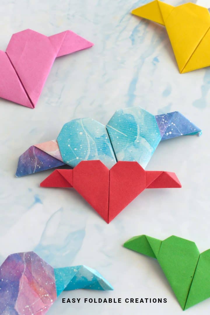 Heart Crafts With Paper | Easy Foldable Creations