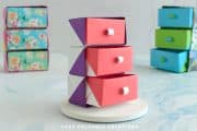 DIY Mini Paper Drawers - Origami Drawer Organizer | Easy Foldable Creations