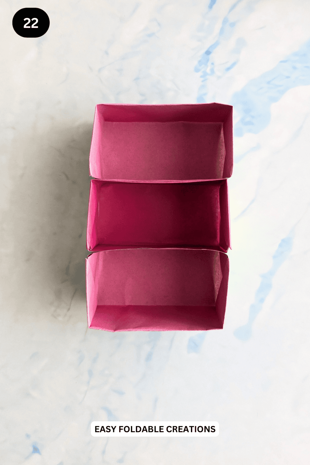 DIY Mini Paper Drawers - Origami Drawer Organizer | Easy Foldable Creations