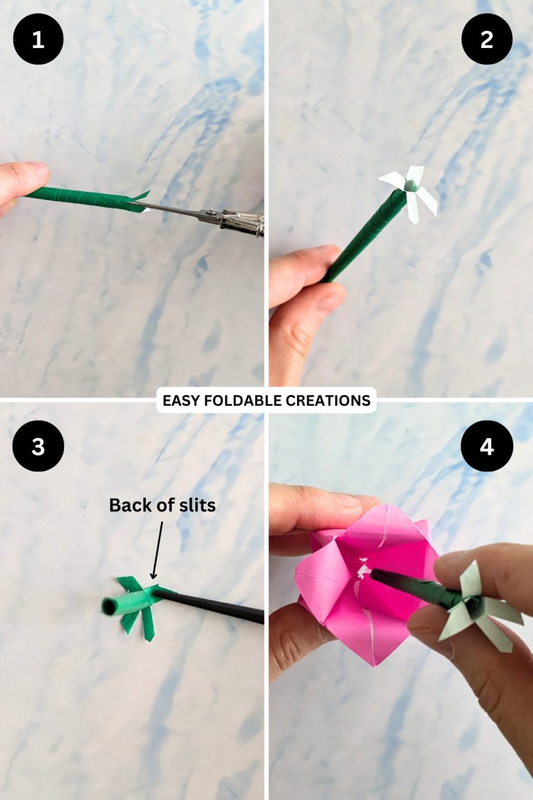 Paper Tulips | Easy Foldable Creations