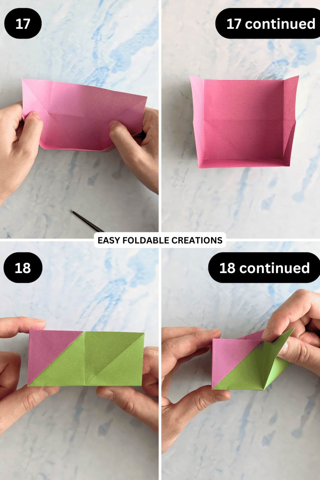 DIY Mini Paper Drawers - Origami Drawer Organizer | Easy Foldable Creations