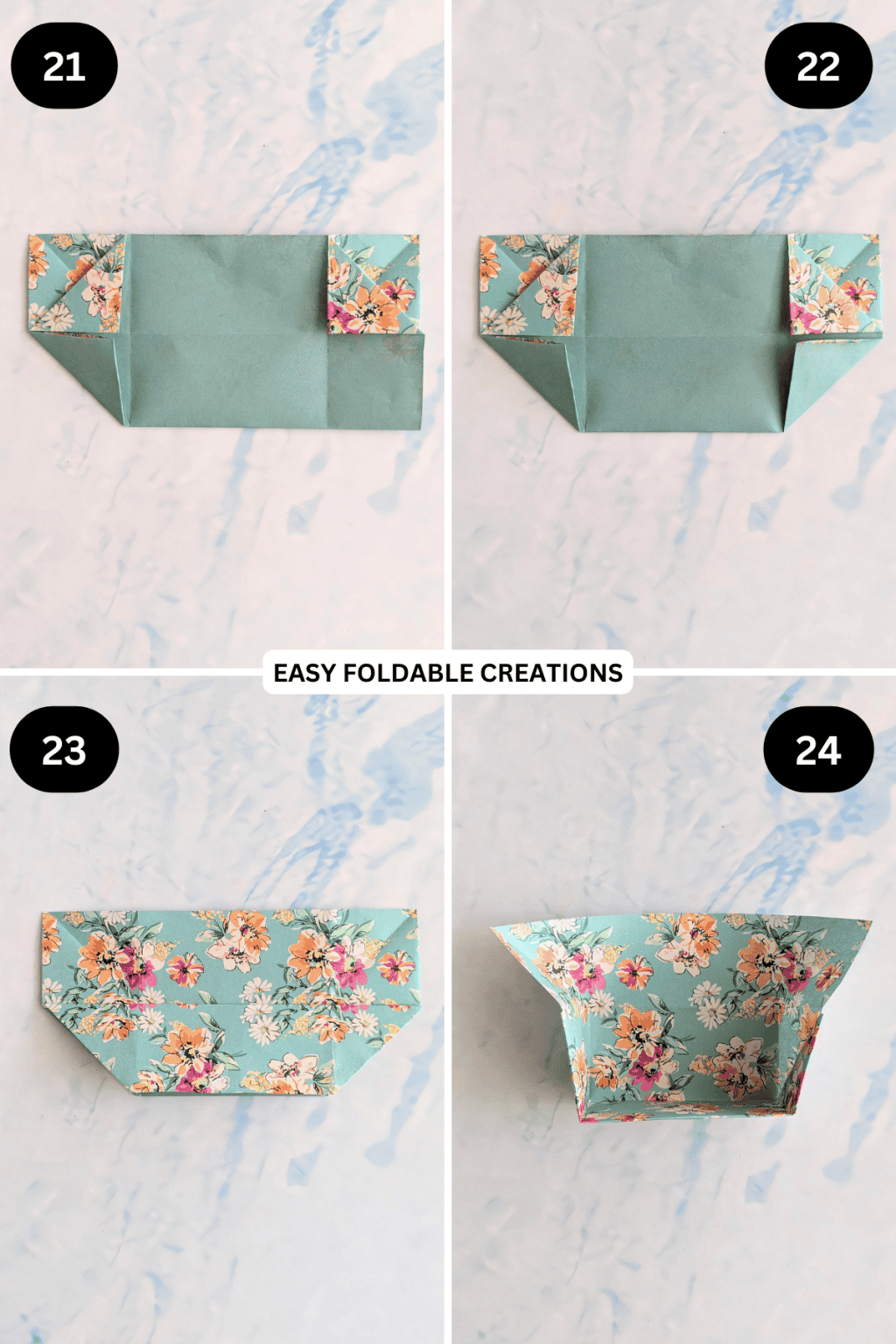 DIY Mini Paper Drawers - Origami Drawer Organizer | Easy Foldable Creations