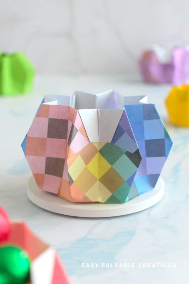 Easy Origami Bowl | Easy Foldable Creations