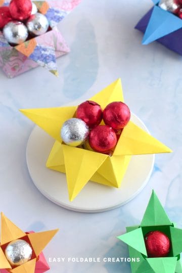 How To Make Easy Origami Stars | Easy Foldable Creations