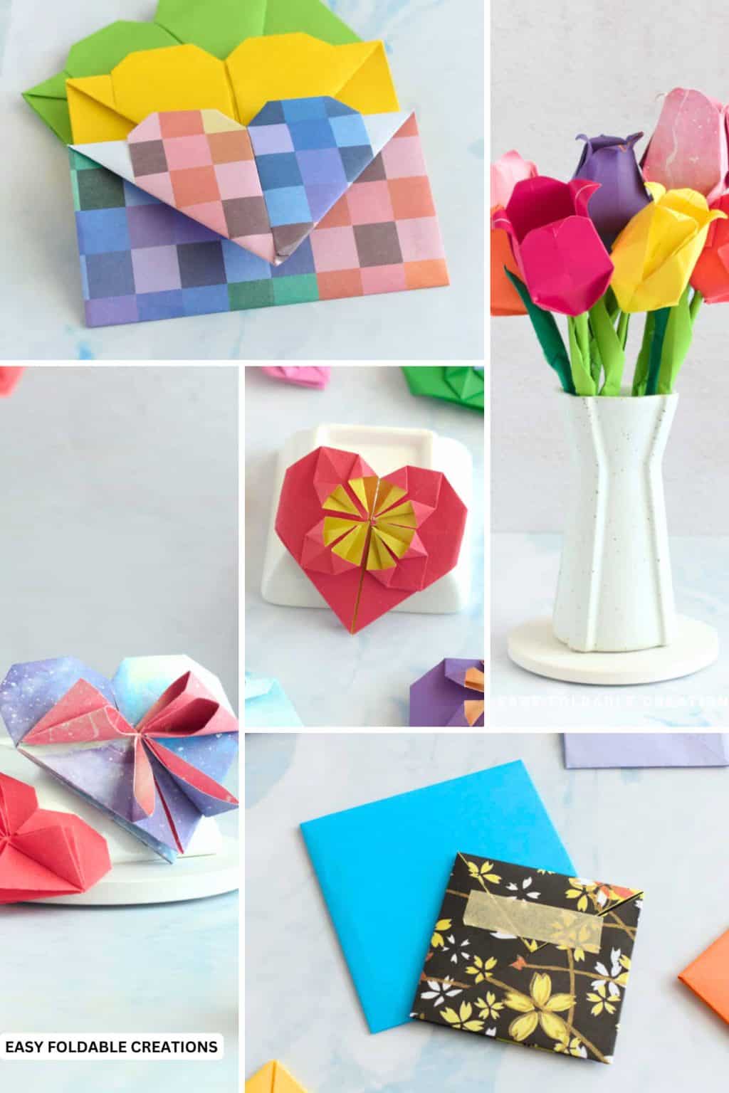 Valentine's Origami | Easy Foldable Creations