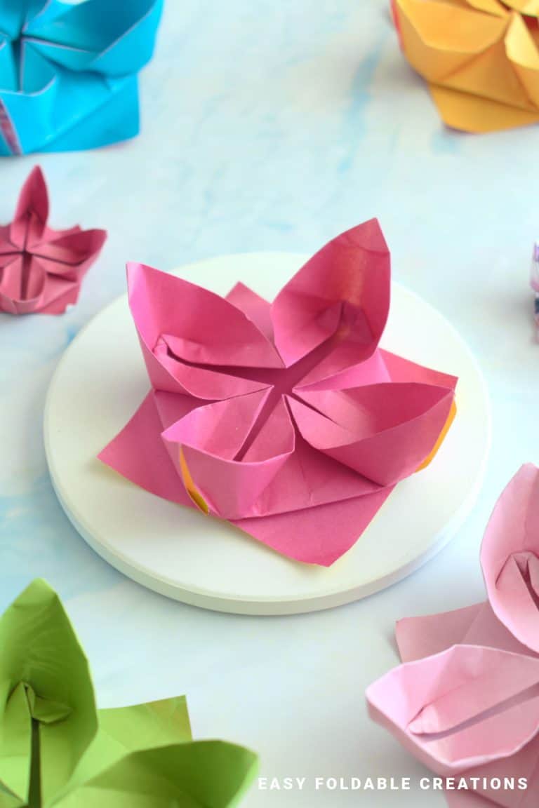 Origami Flowers | Easy Foldable Creations