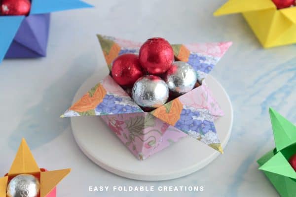 Origami Star Box | Easy Foldable Creations