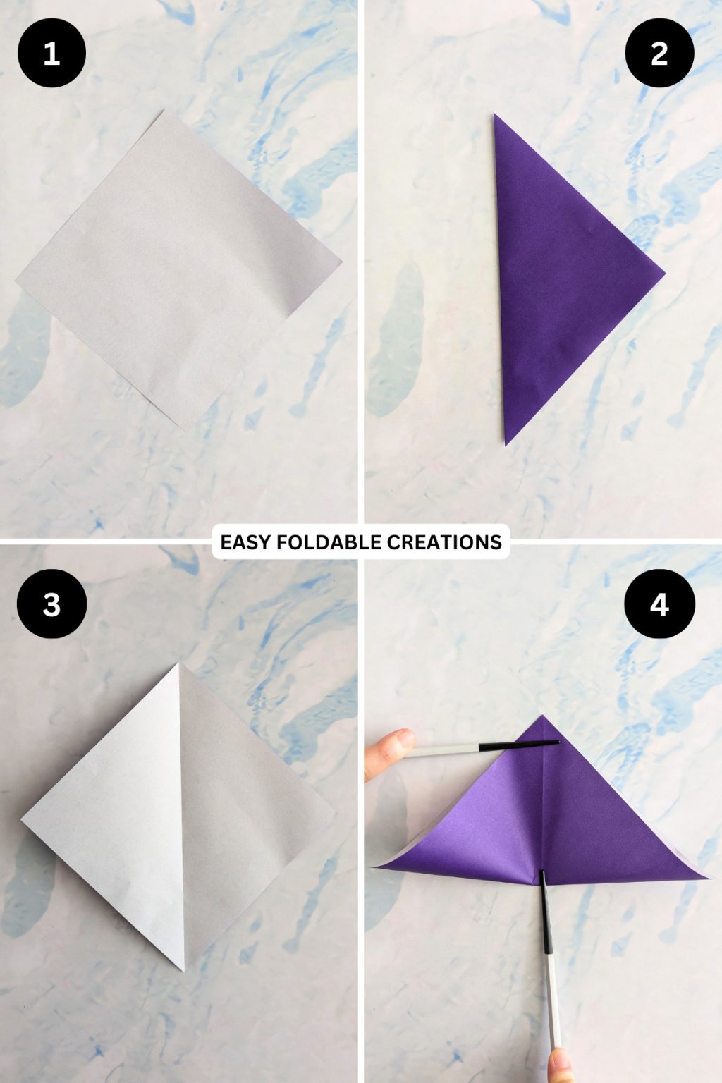 Triangle Origami Box With Lid | Easy Foldable Creations