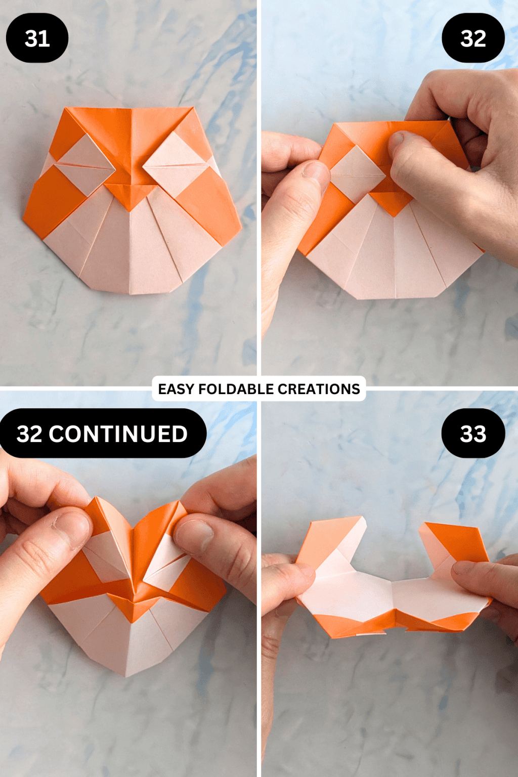 3D Origami Owl | Easy Foldable Creations