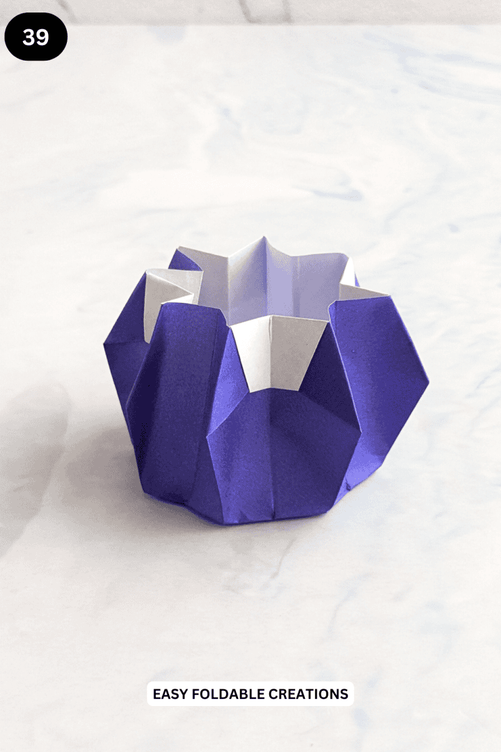 Easy Origami Bowl | Easy Foldable Creations
