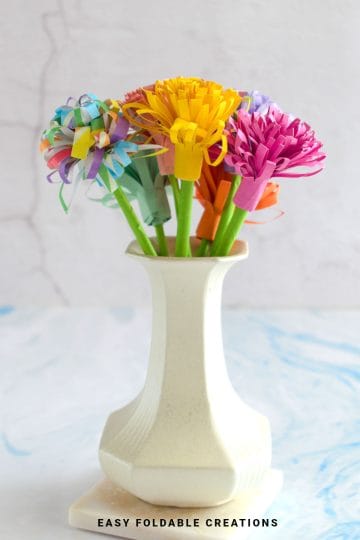 Easy Paper Flower | Easy Foldable Creations