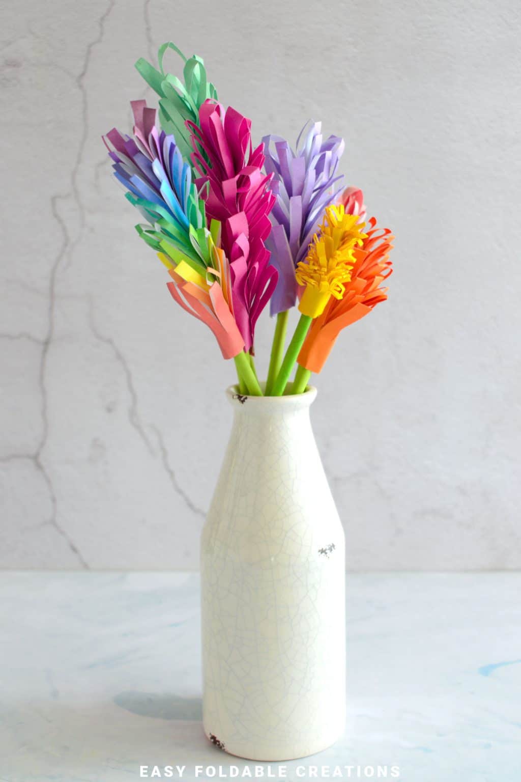 Simple Paper Flower | Easy Foldable Creations